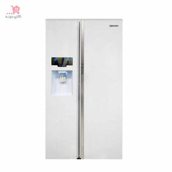 یخچال فریزر ساید بای ساید 35 فوت اسنوا سری گالری مدل SN8-3353GW سفید متالیک | کالای خونه