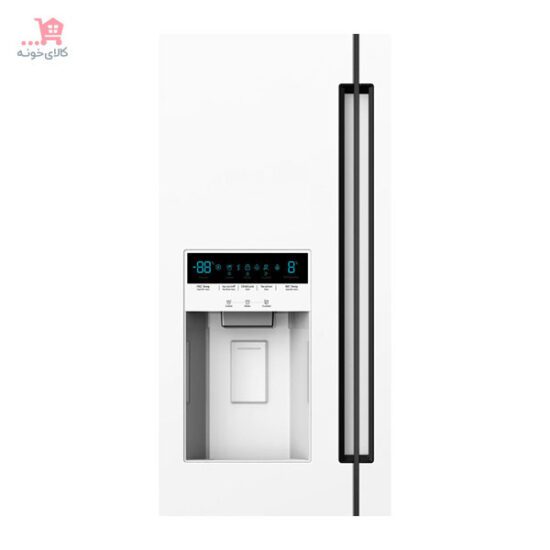 یخچال فریزر ساید بای ‌ساید اسنوا سری هارمونی مدل SN8-2034GW سفید متالیک | کالای ‌خونه