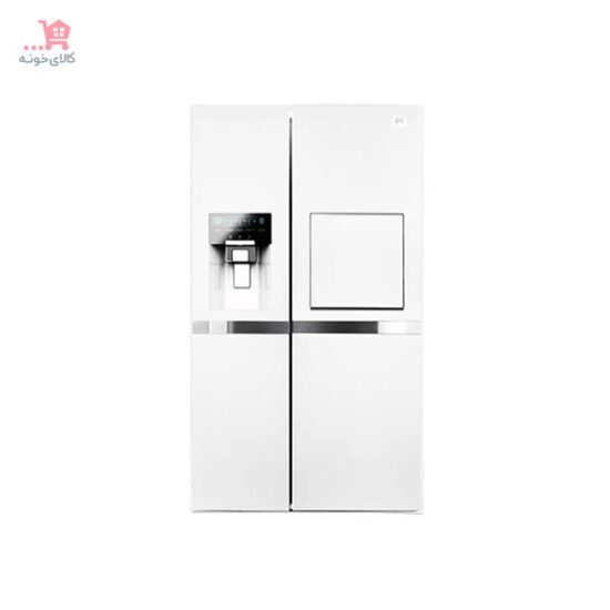 یخچال فریزر ساید بای ساید دوو سری پرایم 2 مدل DS-3325MW سفید متالیک | کالای ‌خونه