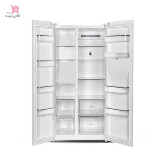 یخچال فریزر ساید بای ساید 30 فوت ایکس ویژن مدل TS666-ASD استیل | کالای ‌خونه