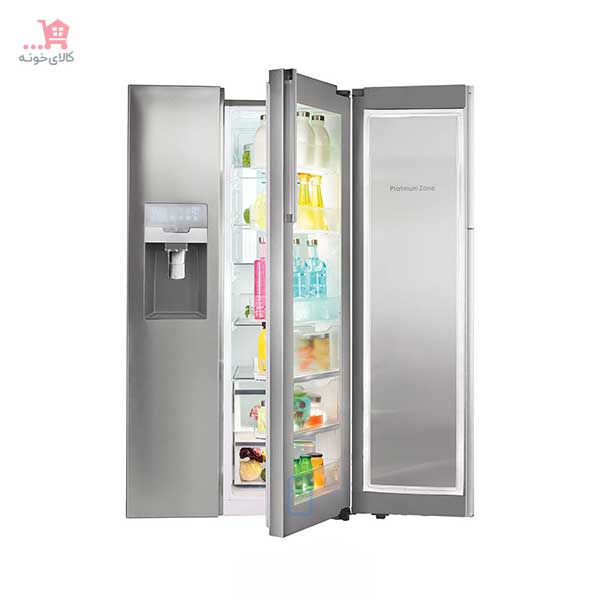 یخچال فریزر ساید بای ساید 35 فوت اسنوا مدل ARS3Di-M200-S استیل | کالای خونه