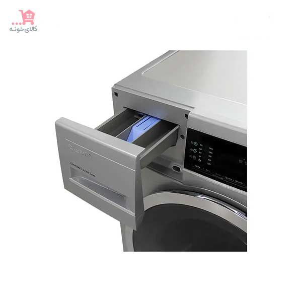 ماشین لباسشویی 8 کیلوگرمی دوو سری کاریزما مدل LM-840S نقره‌ای | کالای ‌خونه