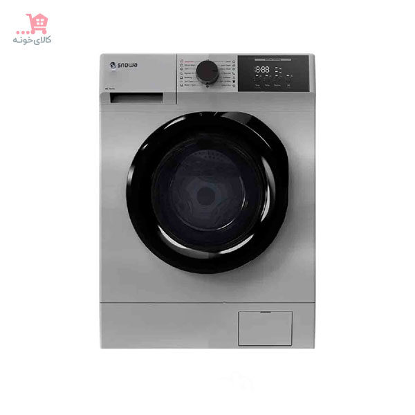 ماشین لباسشویی 8 کیلوگرمی اسنوا مدل SWM-C81S نقره‌ای | کالای ‌خونه