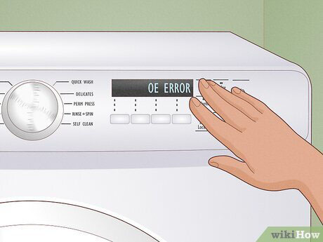 رفع ارور OE لباسشویی دوو؛ علل و راه حل های تعمیر | کالای ‌خونه