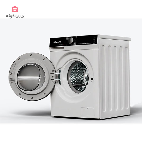 ماشین لباسشویی 9 کیلوگرمی پاکشوما مدل BWF 40128 iWT سفید درب کروم | کالای ‌خونه